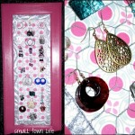 Cabinet Door and Chicken Wire Earring Rack – Jewelry Making Journal