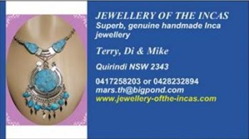 Jewellery of the Incas Business Card – Jewelry Making Journal