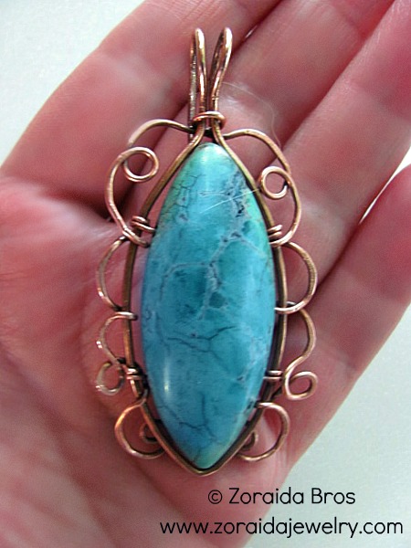 Wire Wrapped Pendants – Jewelry Making Journal