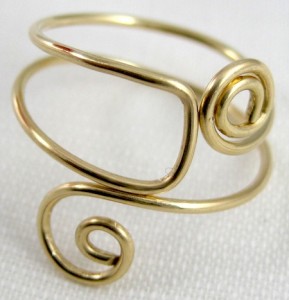Easy Folded Wire Ring Tutorial – Jewelry Making Journal