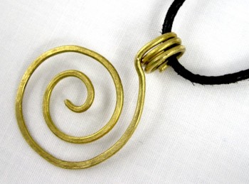 Zen Spiral Pendant Tutorial – Jewelry Making Journal
