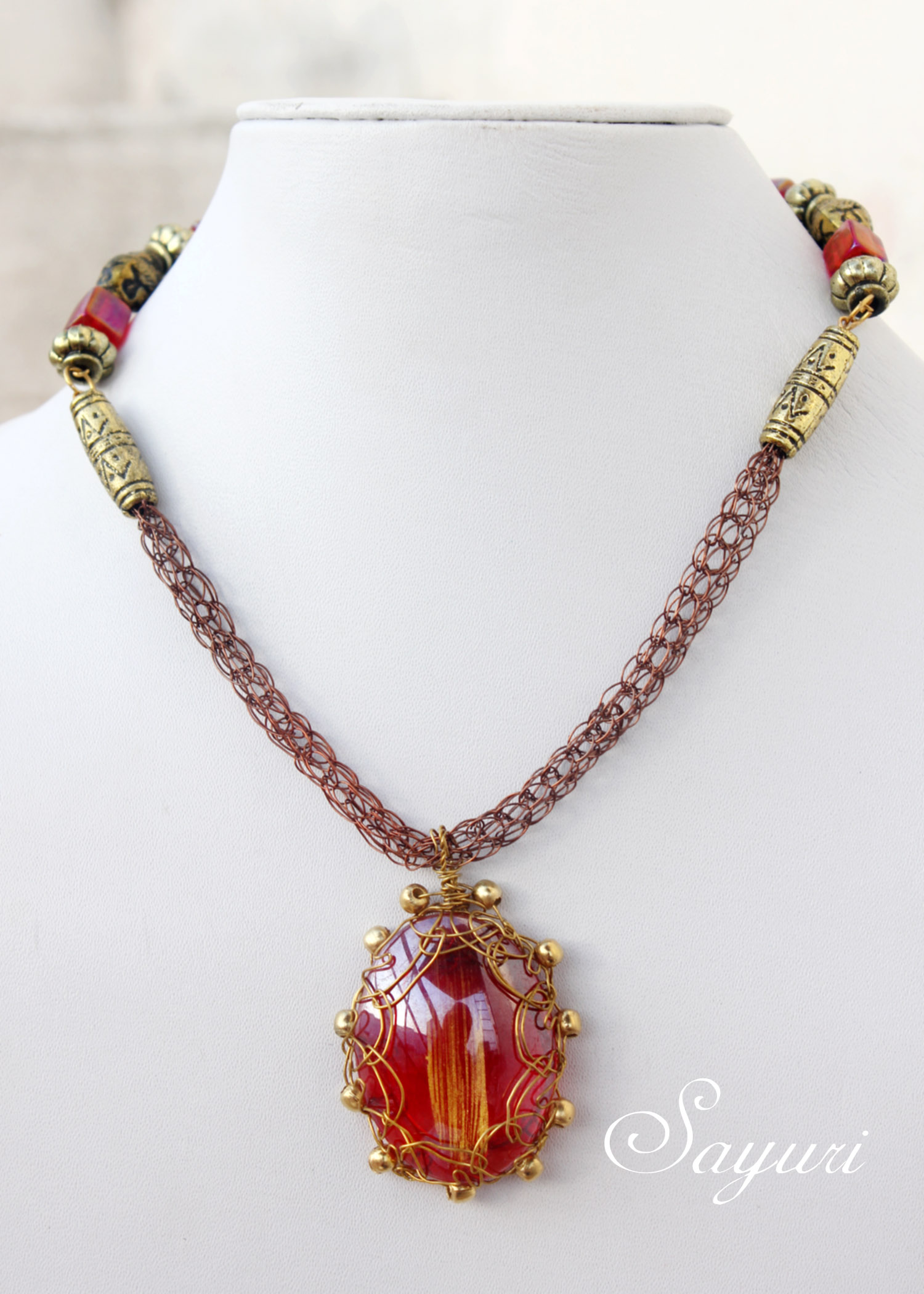 A Drop of Red – Jewelry Making Journal