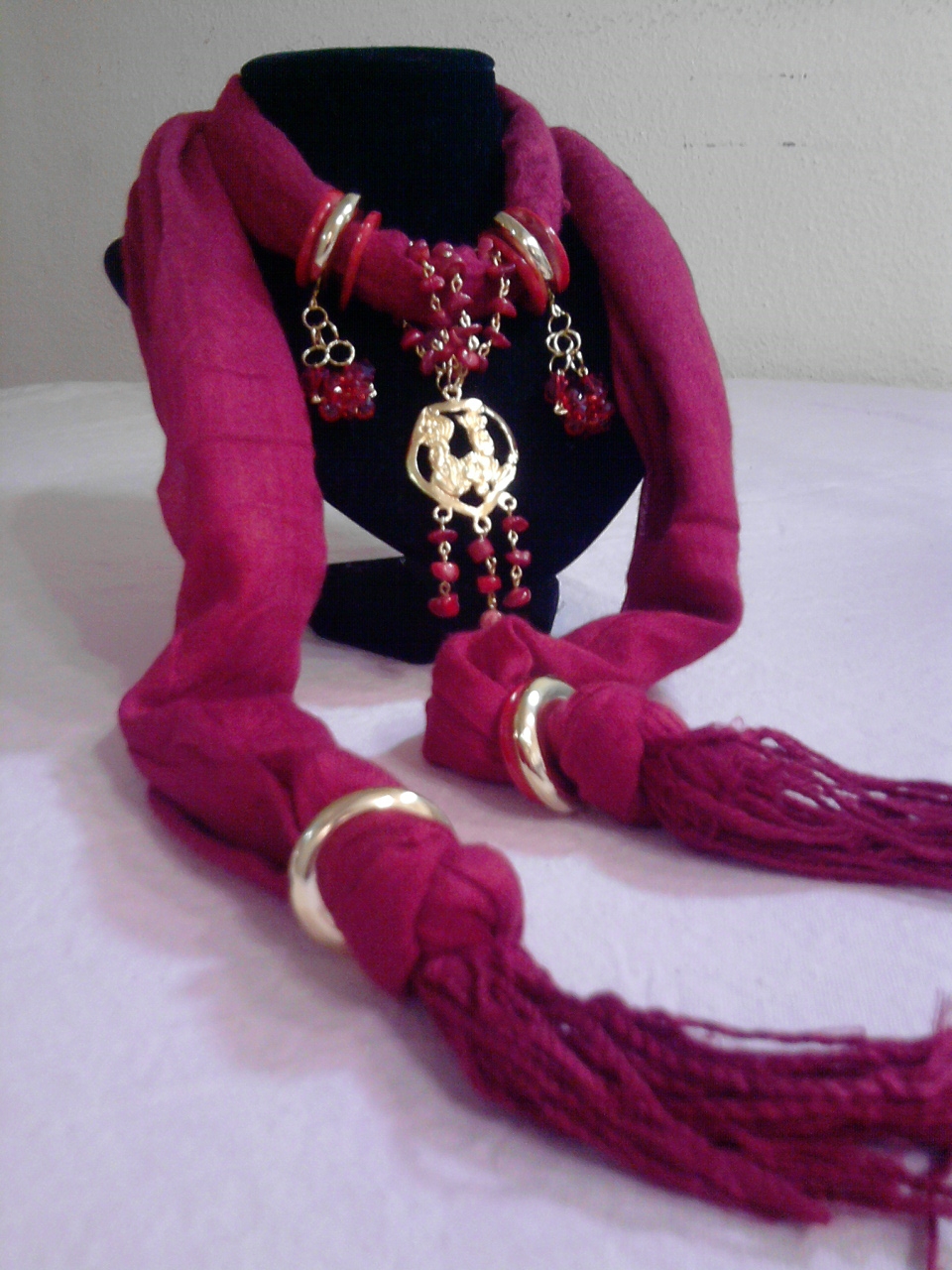 Pashminas With Decoration – Jewelry Making Journal