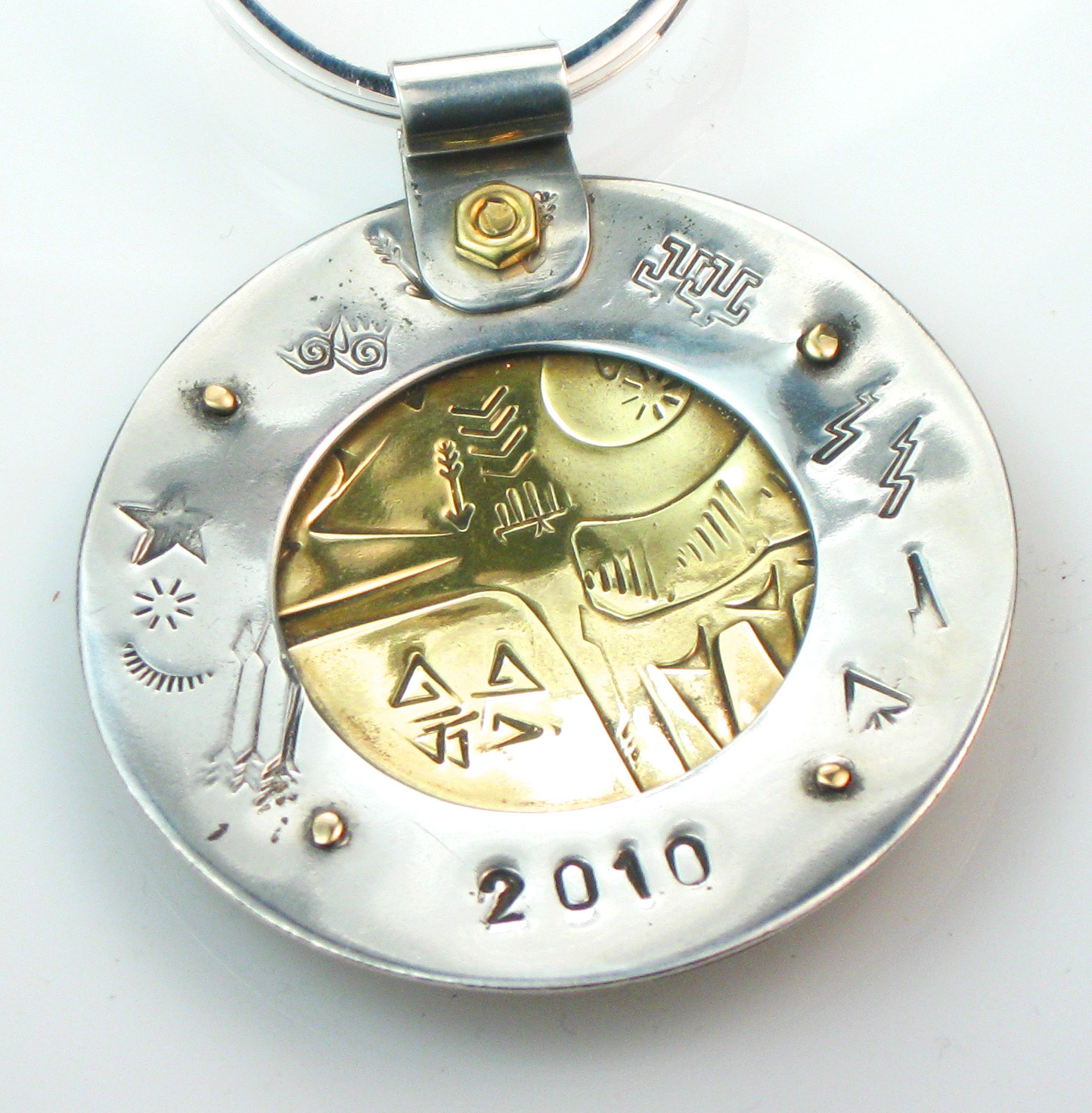 Secret Message Key Ring Charm – Jewelry Making Journal