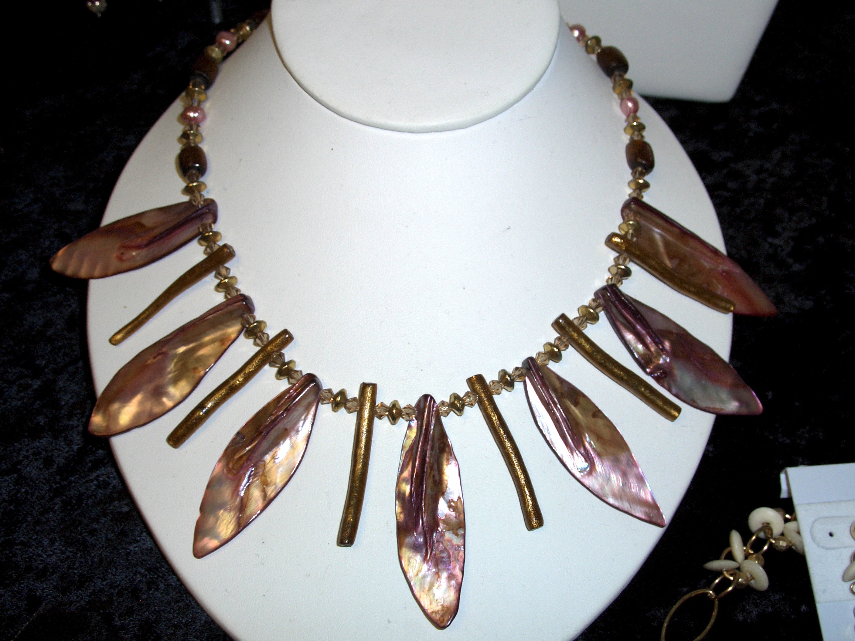 Pink Shell & Gold Coral: One of My Favorite Pieces – Jewelry Making Journal