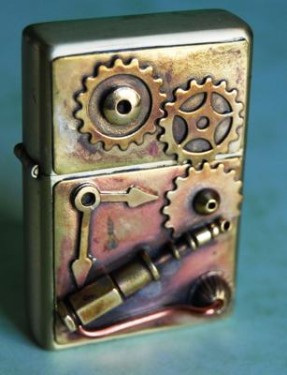 Brass Steampunk Lighter – Jewelry Making Journal