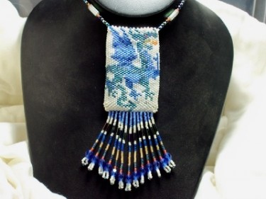 Blue Elemental Dragon Amulet Bag – Jewelry Making Journal