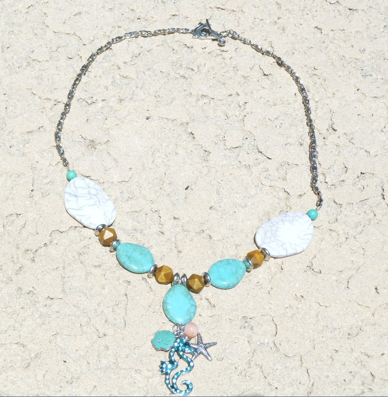 Sparkling Seahorse by the Sea – Jewelry Making Journal