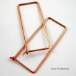 Rectangle Hoop Earrings (Tutorial) – Jewelry Making Journal