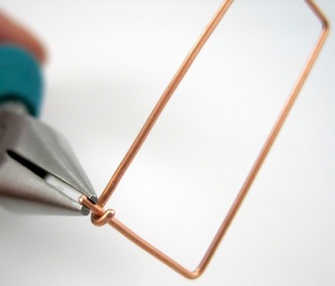 Rectangle Hoop Earrings (Tutorial) – Jewelry Making Journal