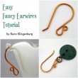 Easy Fancy Earwires (Tutorial) – Jewelry Making Journal