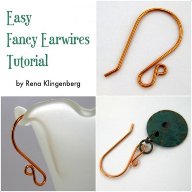 Easy Fancy Earwires (Tutorial) – Jewelry Making Journal