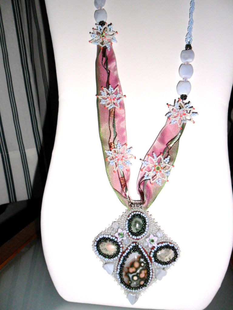 Bejewelled Silk – Jewelry Making Journal