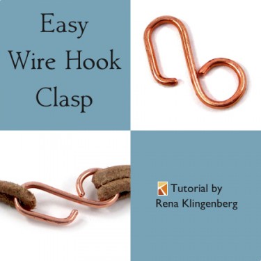 Easy Wire Hook Clasp (Tutorial) – Jewelry Making Journal