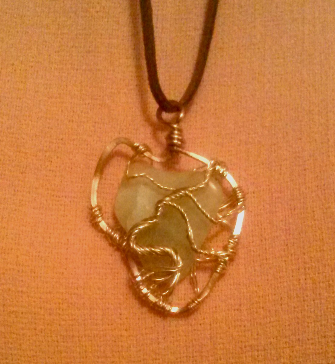 African Tree of Life Jade Gemstone Pendant – Jewelry Making Journal