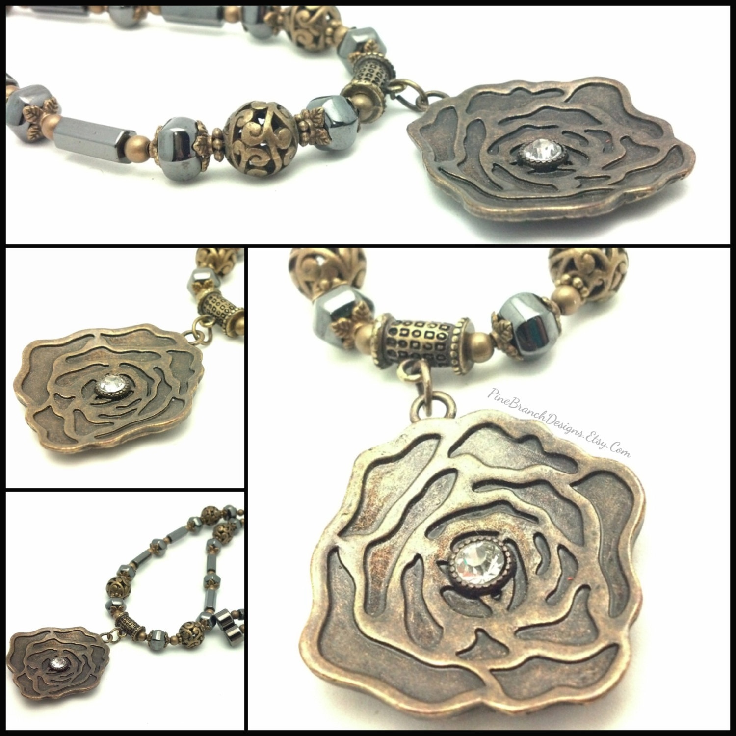 Bronze Rose – Jewelry Making Journal