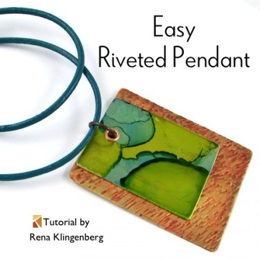 Cold Connection: Easy Riveted Pendant (Tutorial) – Jewelry Making Journal