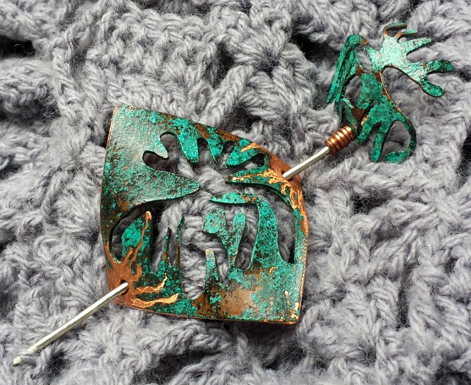In & Out Shawl Pin – Jewelry Making Journal