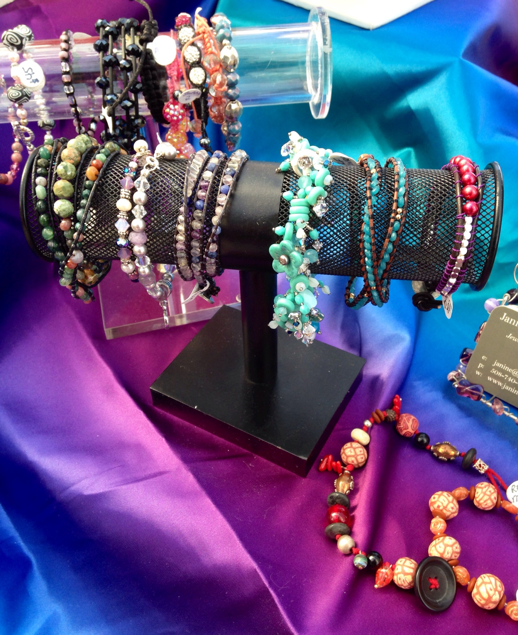 Displays with a Pop of Color! – Jewelry Making Journal