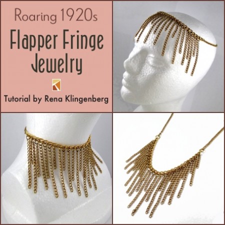 Roaring 1920s Flapper Fringe Jewelry (Tutorial) – Jewelry Making Journal