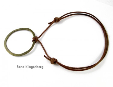 Adjustable Sliding Knot Necklace (Tutorial) – Jewelry Making Journal