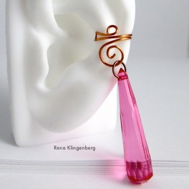 Wire Ear Cuff with Changeable Dangles (Tutorial) – Jewelry Making Journal