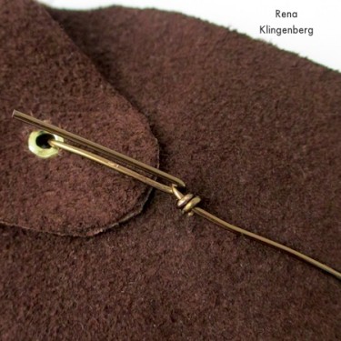 Primitive Leather & Stone Pendant (Tutorial) – Jewelry Making Journal