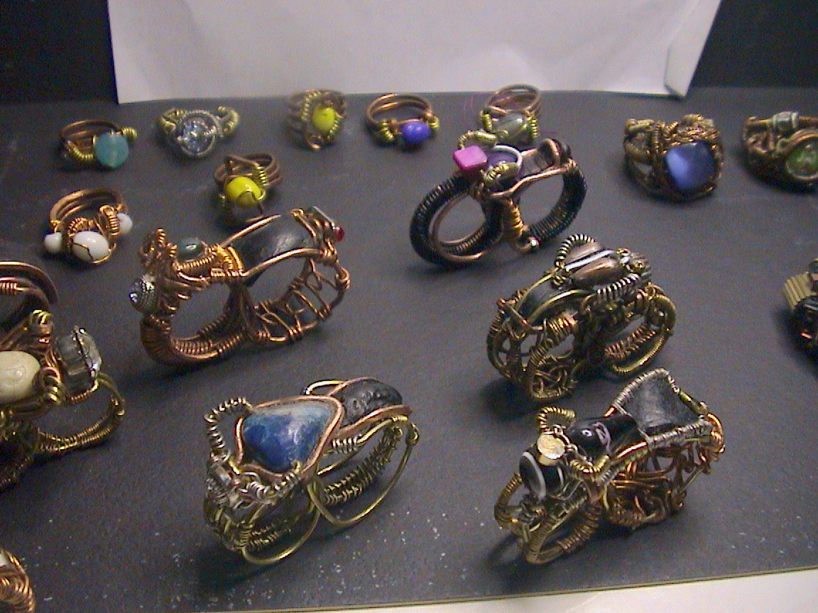 Wire Wrapped “Bike Rings”: An Accidental Design – Jewelry Making Journal