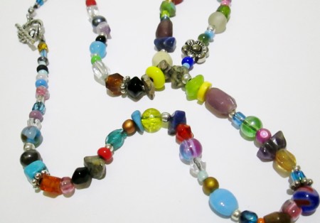 Colorful Necklace for Spring – Jewelry Making Journal
