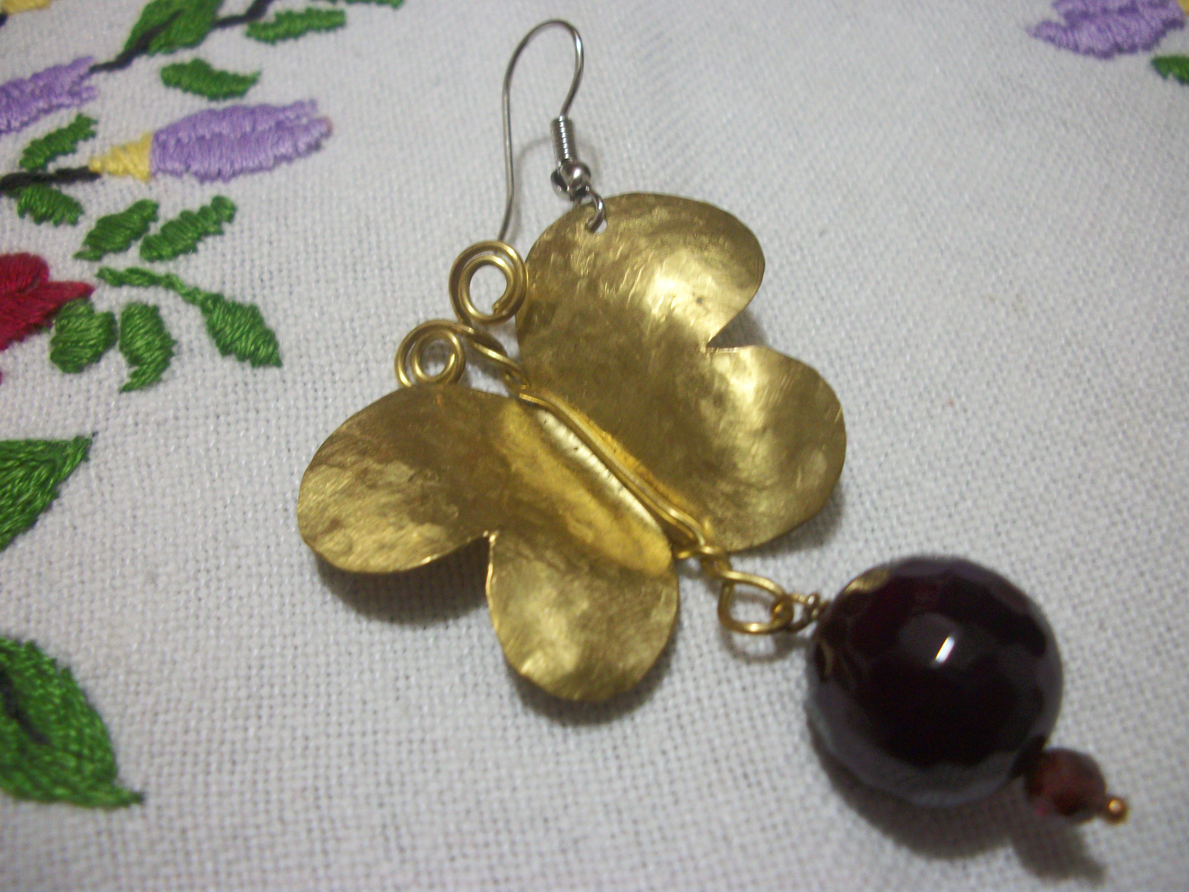 Metalwork Butterfly Earrings – Jewelry Making Journal