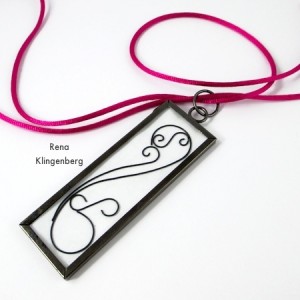 Wire Line Art Pendant (Tutorial) – Jewelry Making Journal