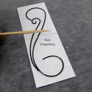 Wire Line Art Pendant (Tutorial) – Jewelry Making Journal