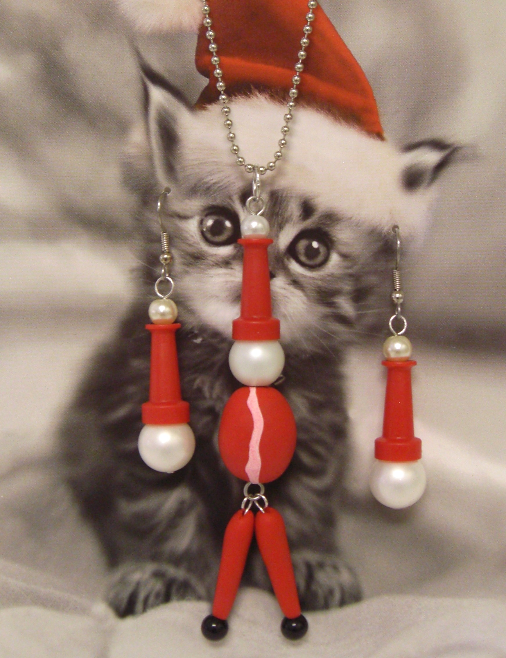 Santa Claus Christmas Jewelry Set – Jewelry Making Journal