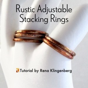 Rustic Adjustable Stacking Rings (Tutorial) – Jewelry Making Journal