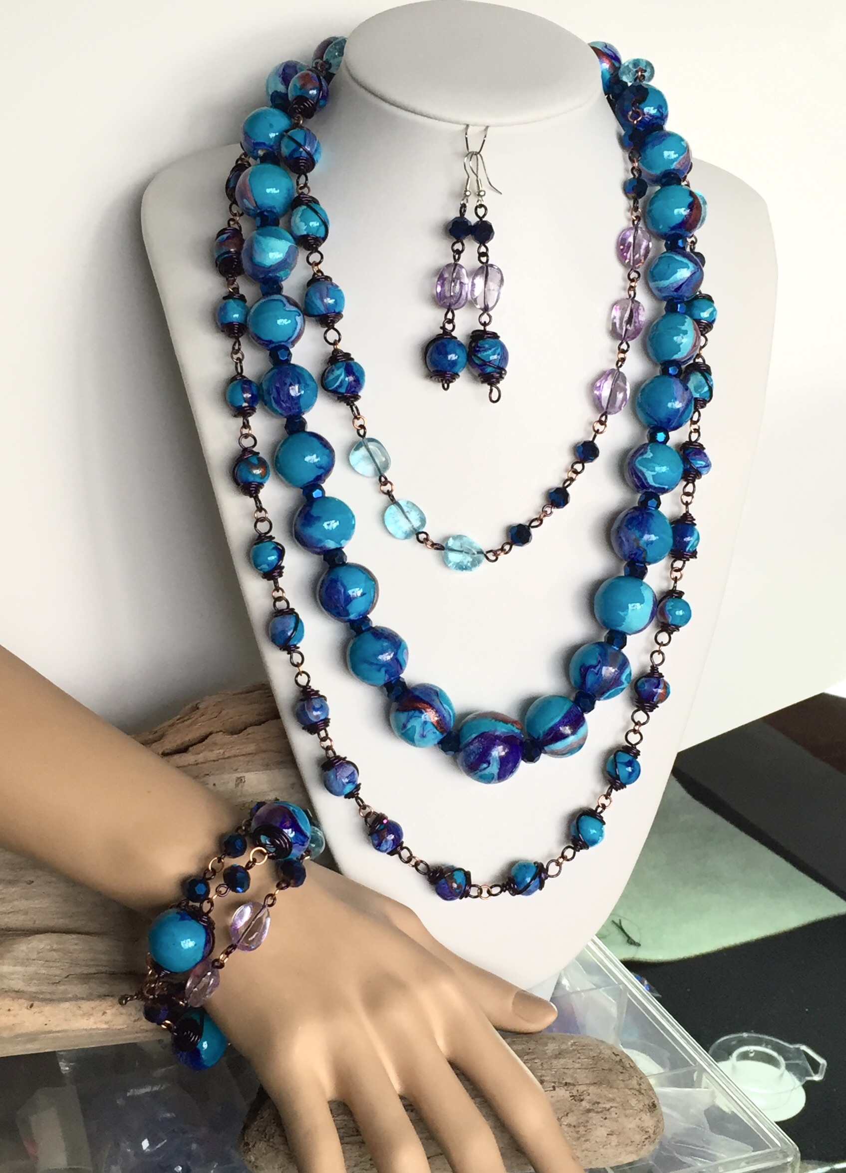 From Blah to Bling! Painted Paper Jewelry – Jewelry Making Journal