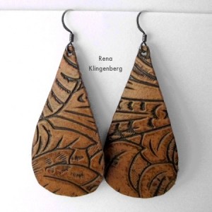 Leather Earrings (Tutorial) – Jewelry Making Journal