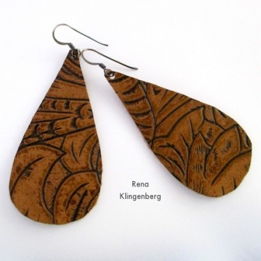 Leather Earrings (Tutorial) – Jewelry Making Journal