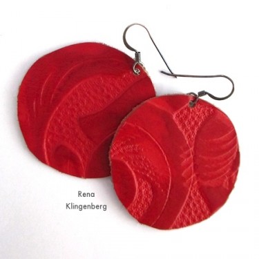 Leather Earrings (Tutorial) – Jewelry Making Journal