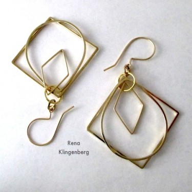 Loops & Hoops Earrings (Tutorial) – Jewelry Making Journal