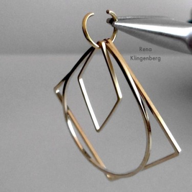 Loops & Hoops Earrings (Tutorial) – Jewelry Making Journal