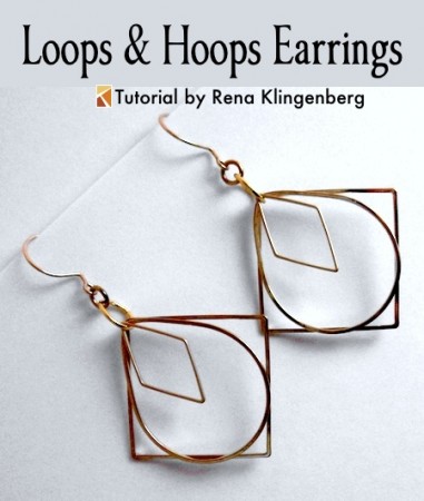 Loops & Hoops Earrings (Tutorial) – Jewelry Making Journal