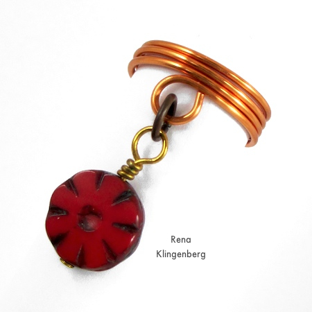 Wire Charm Ring (Tutorial) – Jewelry Making Journal