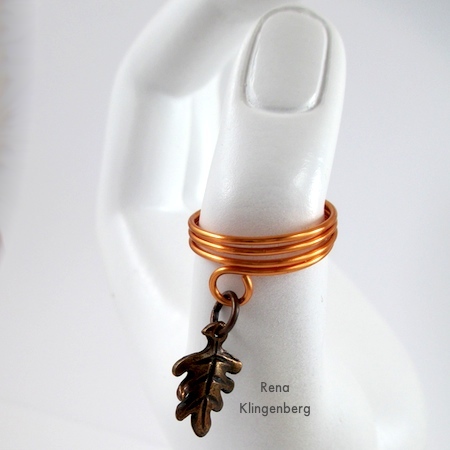 Wire Charm Ring (Tutorial) – Jewelry Making Journal