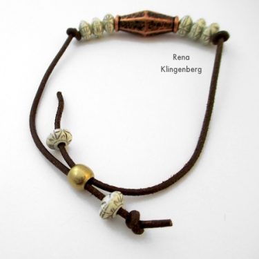 Adjustable Cord Bracelet (Tutorial) – Jewelry Making Journal