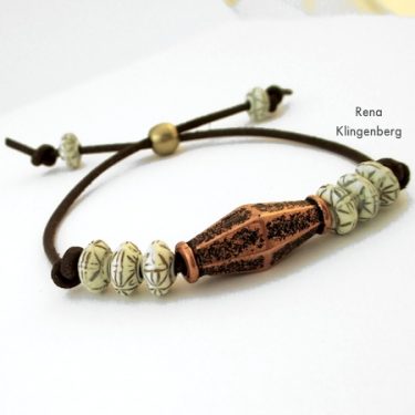 Adjustable Cord Bracelet (Tutorial) – Jewelry Making Journal