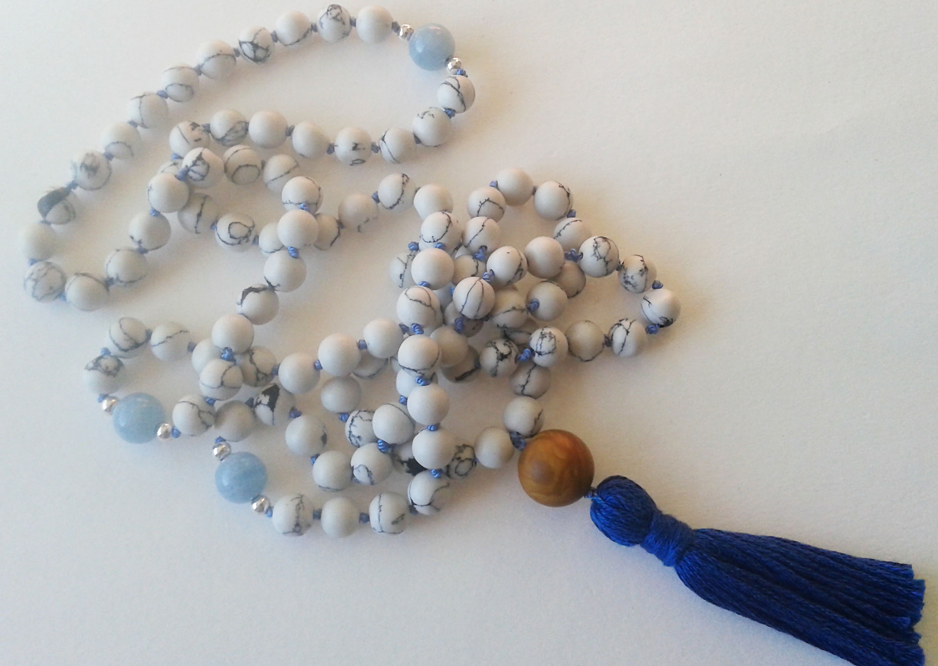 Blue Ocean Mala – Jewelry Making Journal