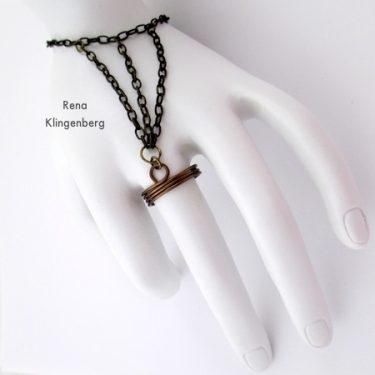 Triple Chain Hand Bracelet (Tutorial) – Jewelry Making Journal