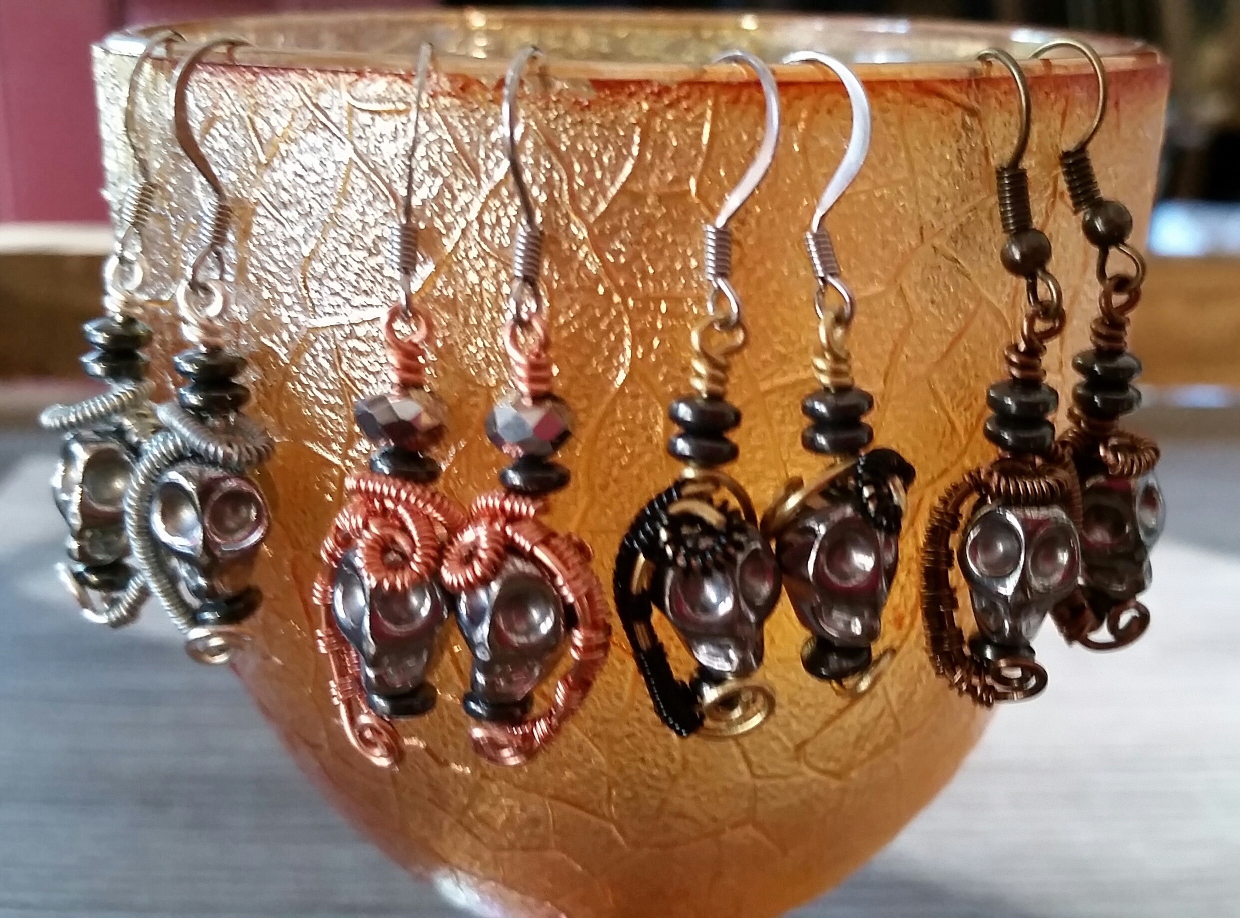 Wire Wrapped Skulls – Jewelry Making Journal