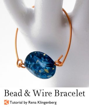 Bead and Wire Bracelet (Tutorial) – Jewelry Making Journal