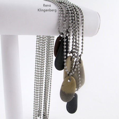 Make Beach Stone Necklaces – Gift Idea for Guys and Gals – Jewelry ...